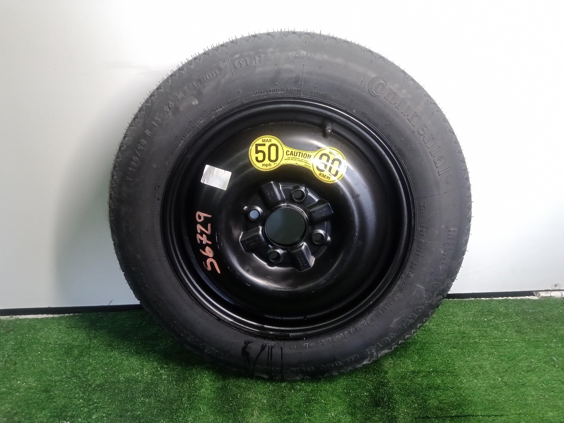 125/90R15-96M SPARE WHEEL / 96M / CONTINENTAL / 659610 FOR VOLVO V40 ...